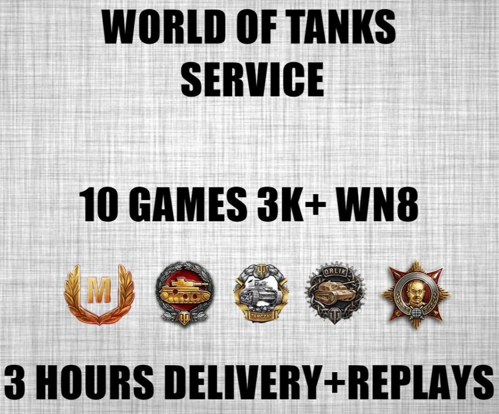 WoT Boosting Services – PKmods – World Of Tanks – Rigged MM & RNG